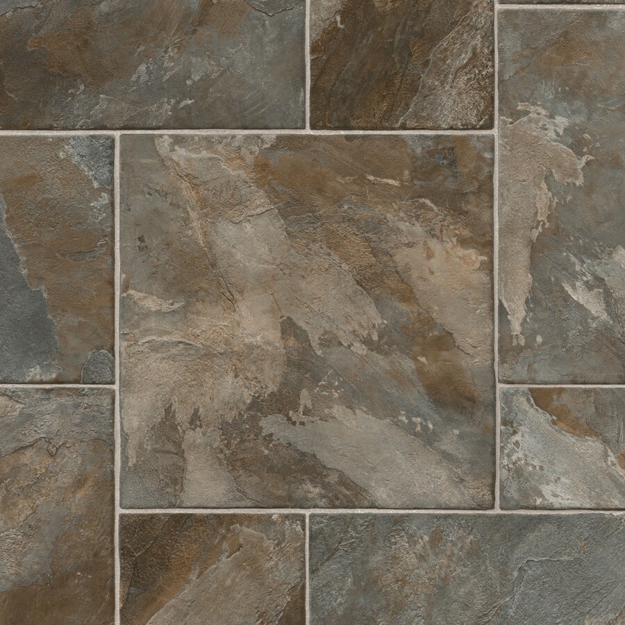 IVC Rocky 994 Gray Vinyl Sheet Flooring at Lowes.com