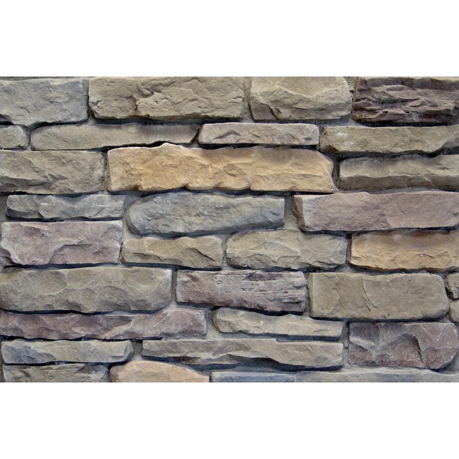 Ply Gem Stone Shadow Ledgestone 10-sq ft Shenandoah Faux Stone Veneer ...