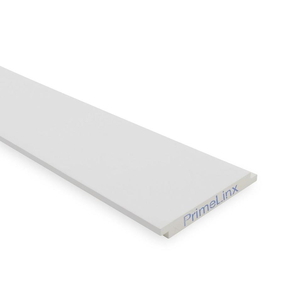 PrimeLinx Shadow Gap Shiplap 7.375-in x 12-ft White Radiata Pine ...