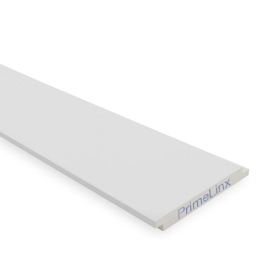 PrimeLinx Shadow Gap Shiplap 5.375-in x 8-ft White Radiata Pine Shiplap ...