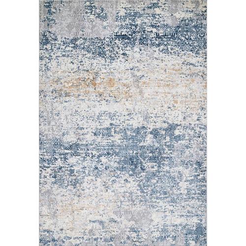 nuLOOM 8 x 10 Blue Indoor Abstract Vintage Area Rug in the Rugs ...
