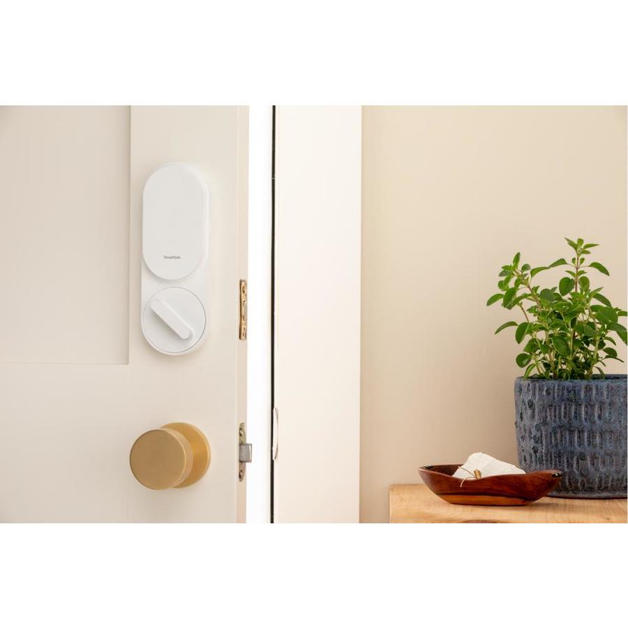 SimpliSafe SimpliSafe Smart Lock White in the Security Alarm ...