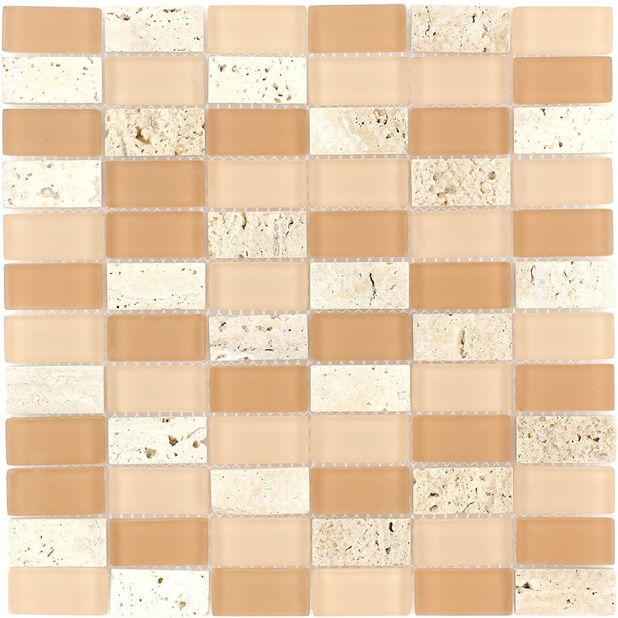 Elida Ceramica Natura Brick Straight Stack Mosaic Stone and Glass ... Elida Ceramica Natura Brick Straight Stack Mosaic Stone and Glass ...