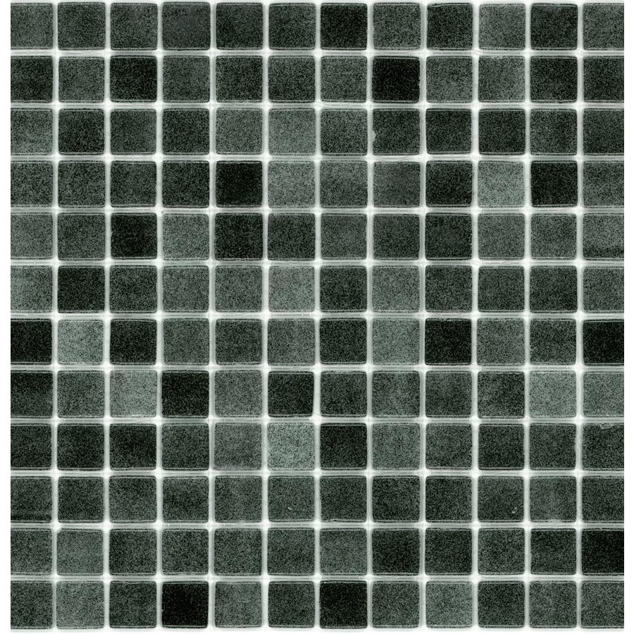 Elida Ceramica Recycled Glass Mosaic Arctic Smoke Glass Uniform Squares ...