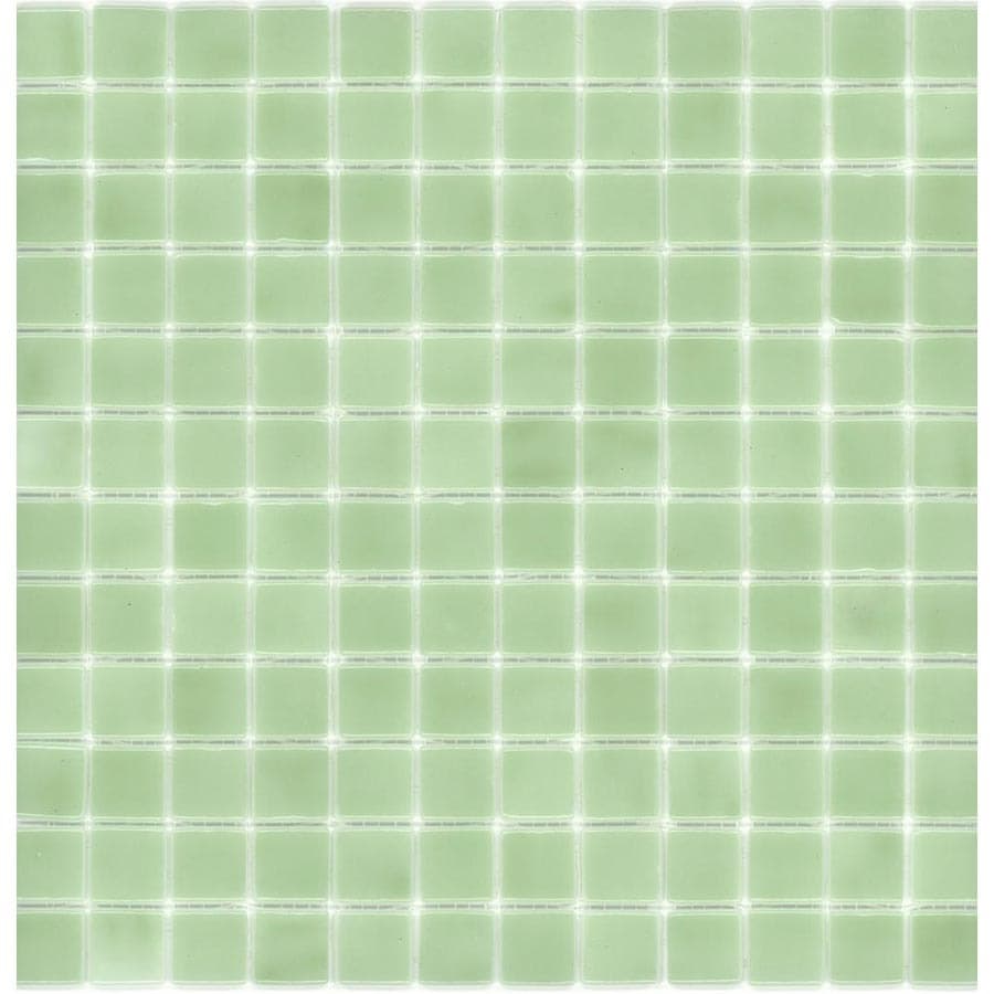 Elida Ceramica Recycled Glass Mosaic Cucumber Glass Uniform Squares ...