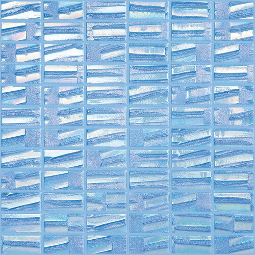 Elida Ceramica Ocean Wave Glass Mosaic Square Indoor/Outdoor Wall Tile ...