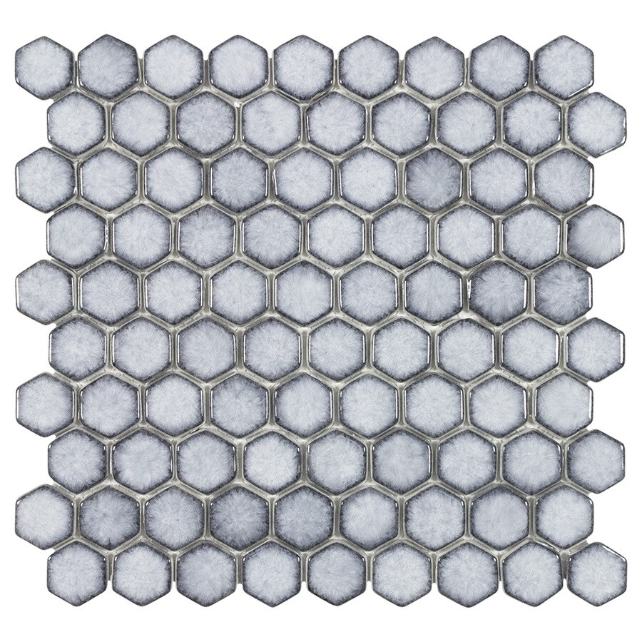 Hexagonal Blue Tile at Lowes.com