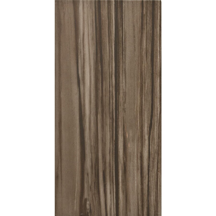 FLOORS 2000 Alboran 6-Pack Marron Glazed Porcelain Tile at Lowes.com