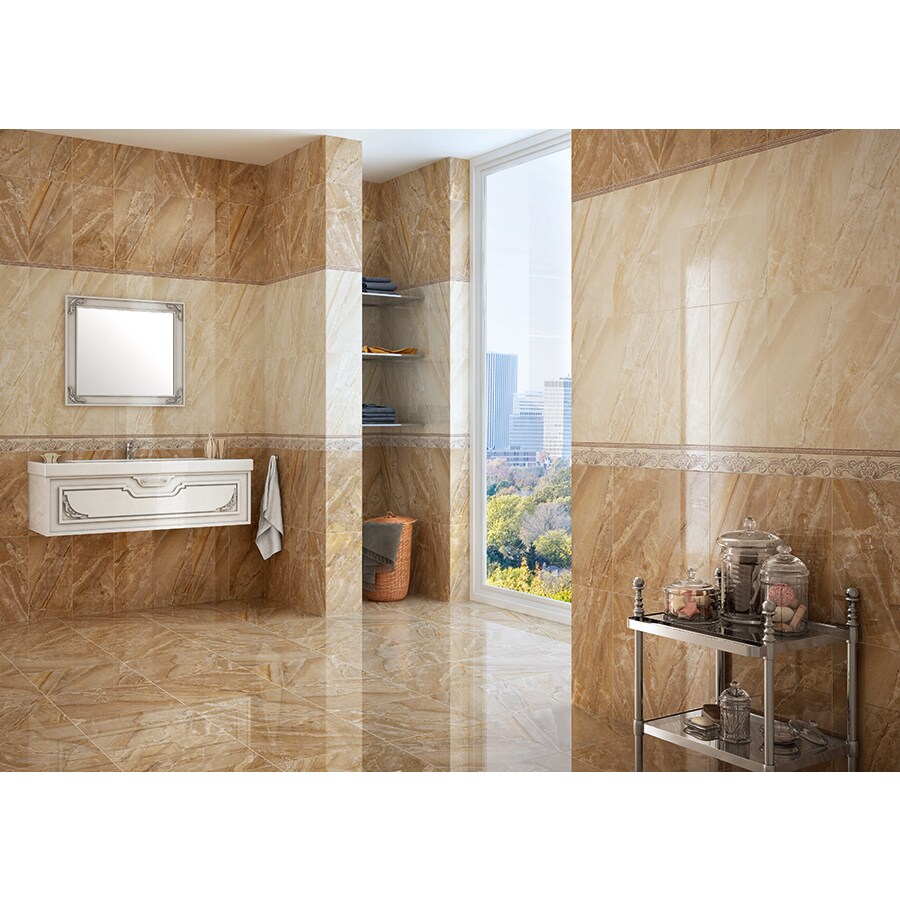 FLOORS 2000 Aura 6-Pack Marron Matte Porcelain Tile at Lowes.com