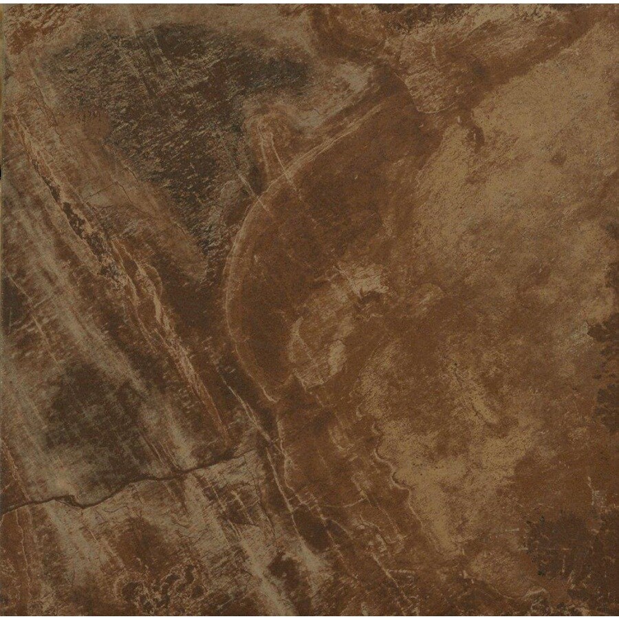 StonePeak Ceramics Inc. 12-in x 12-in Aspen Sunset Glazed Porcelain ...