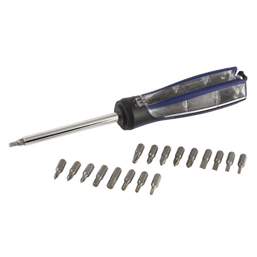 Kobalt 1-in x 9.5-in 19-in-1 Multi-Bit Flip Screwdriver in the ...