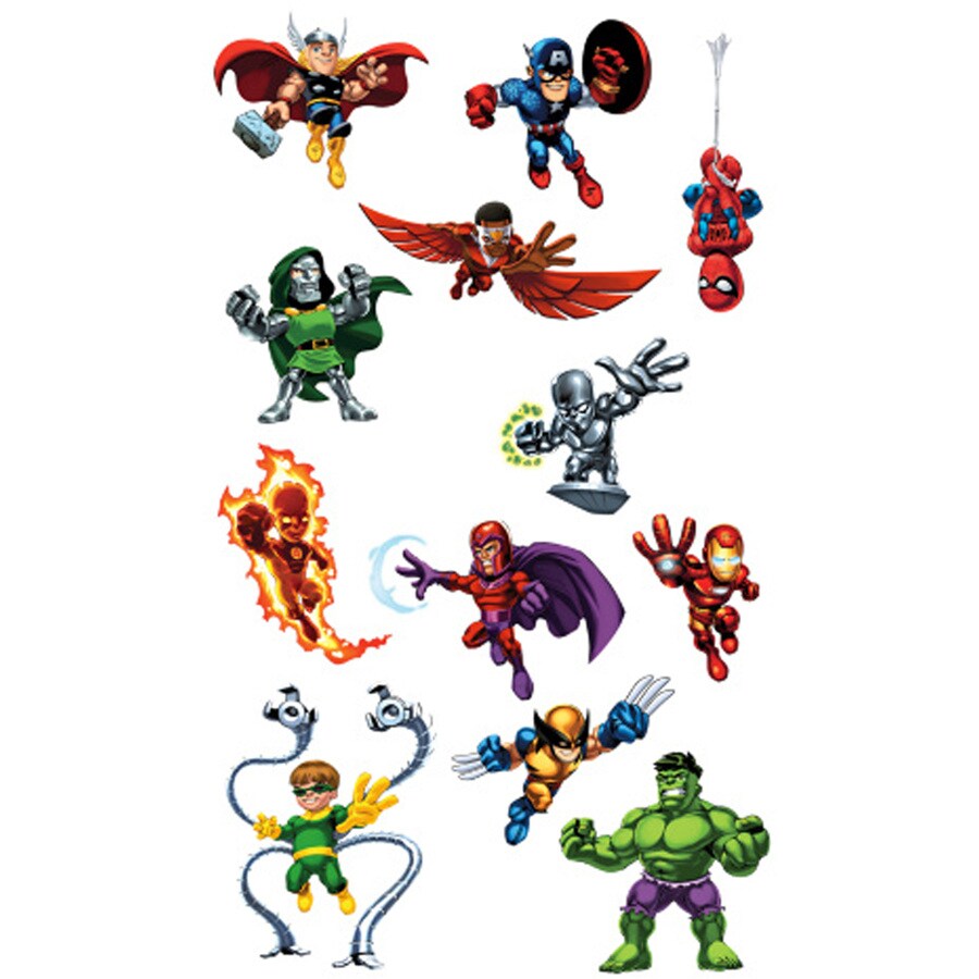 Fathead Marvel Sports Wall Stickers in the Wall Murals department at ...