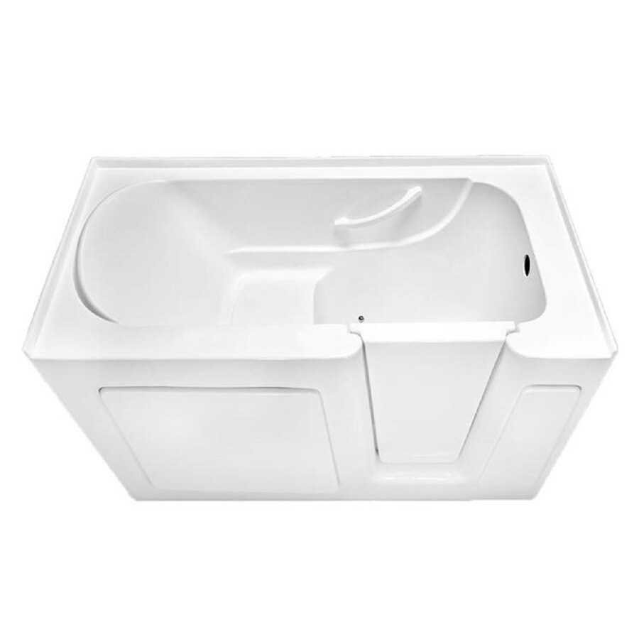 Laurel Mountain Colony 31-in W x 50-in L Acrylic Rectangular Right-Hand ...