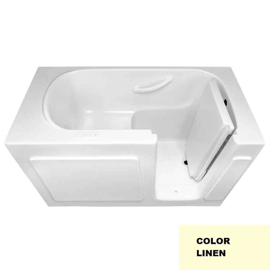 Laurel Mountain Westmont Iv 54-in L x 30-in W x 38-in H Linen Gelcoat ...