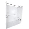 Laurel Mountain Whitwell Low Zero Threshold - Barrier Free White ...