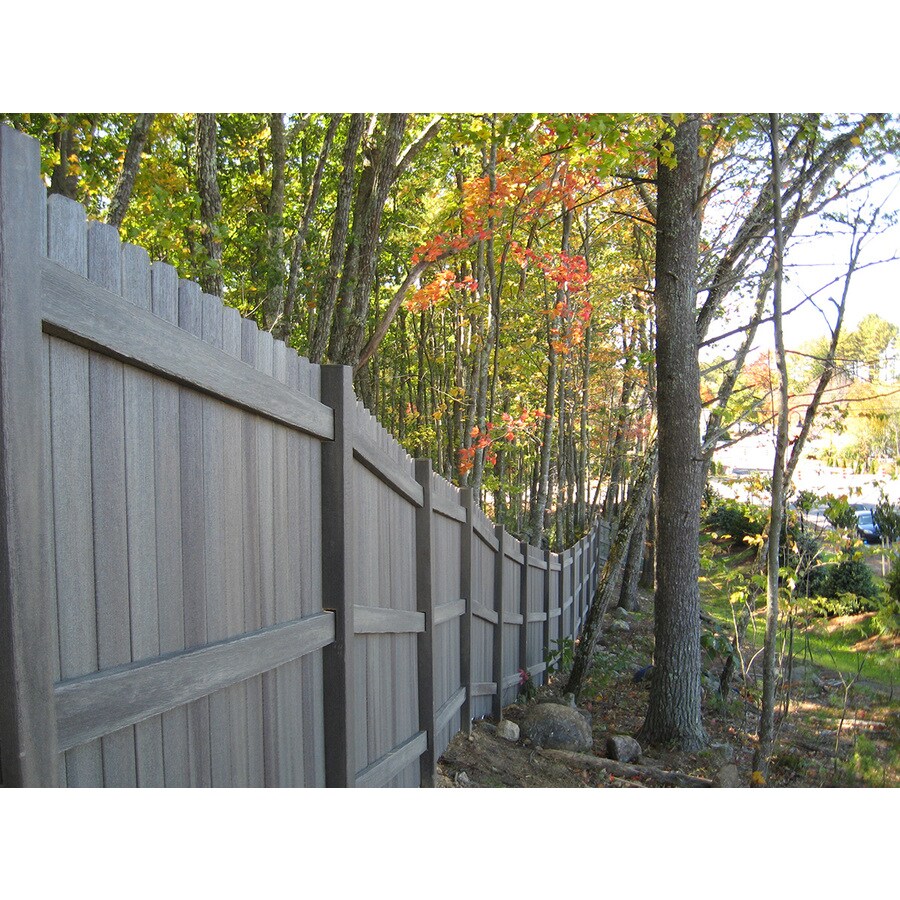 Fiberon Woodshades 2-in x 4-in x 6-ft Rustic Barnwood Composite ...