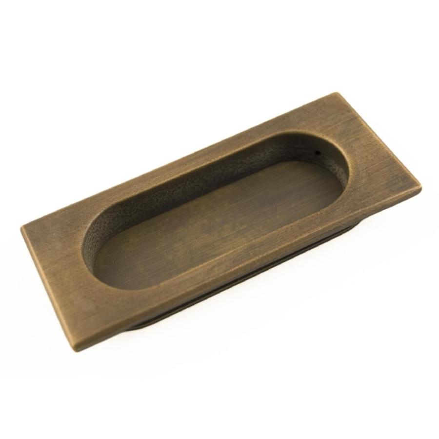 RK International Antique English Rectangular Recessed Drawer Pulls in ...