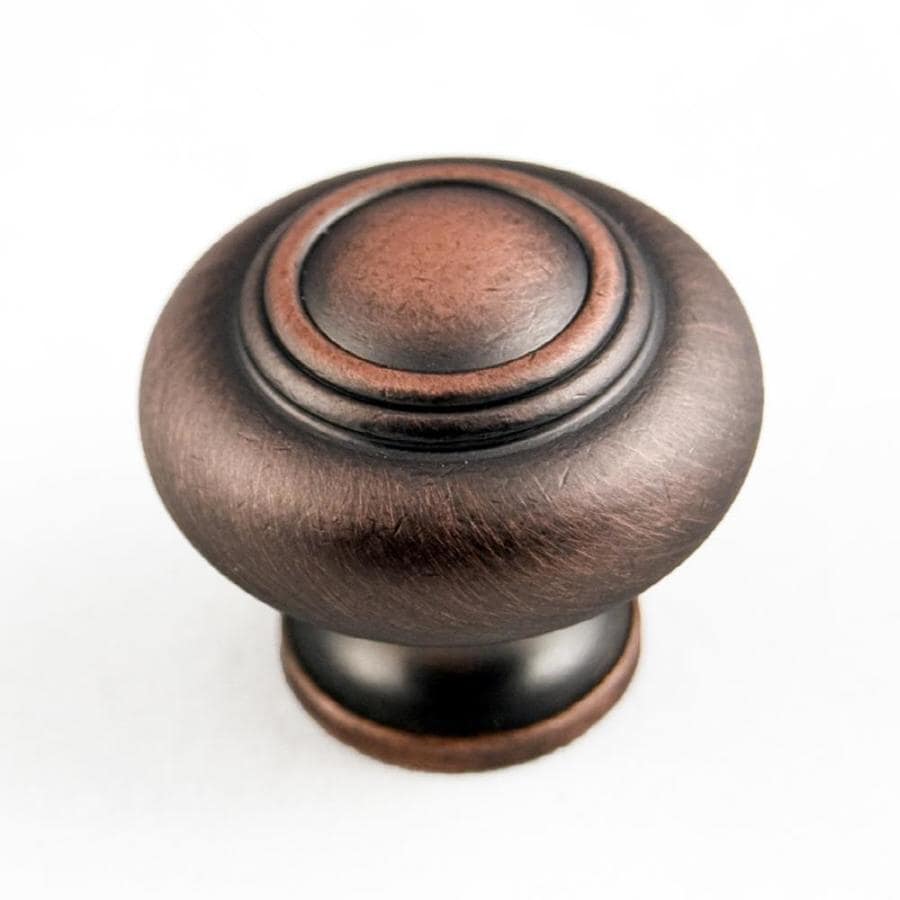 RK International Distressed Copper Round Cabinet Knob at Lowes.com
