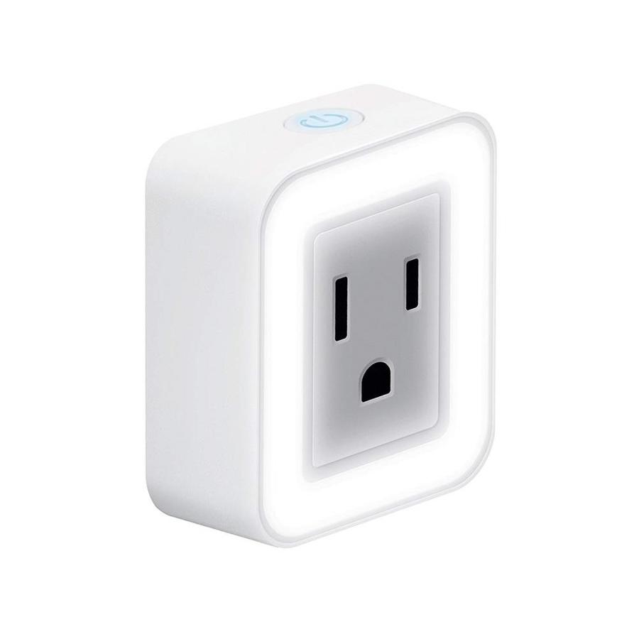 GEENI 125-Volt Indoor White Wi-Fi Smart Plug at Lowes.com