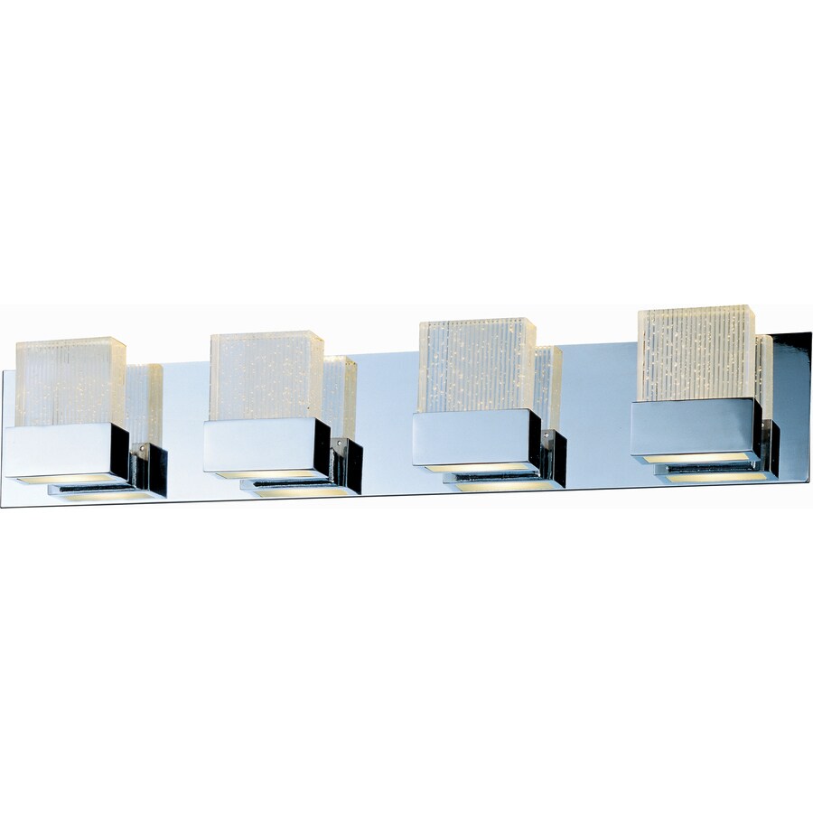Pyramid Creations Fizz 4-Light Polished Chrome Contemporary/Modern at ...