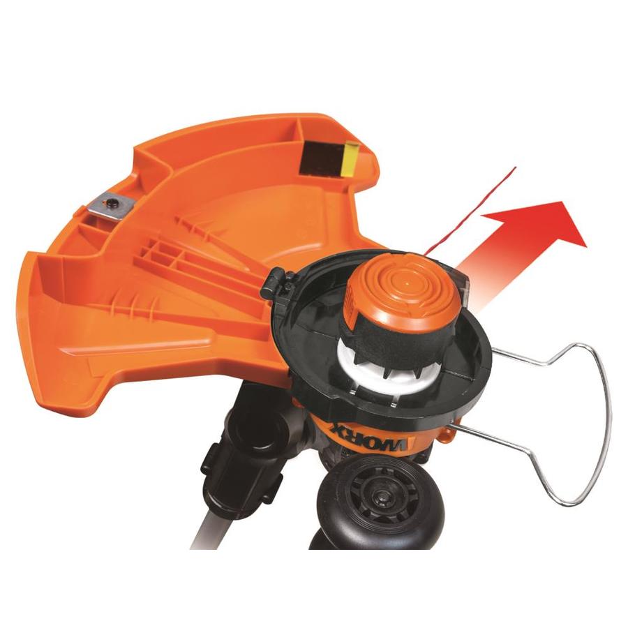 WORX 20-Volt 12-in Straight Cordless String Trimmer with Edger Capable ...