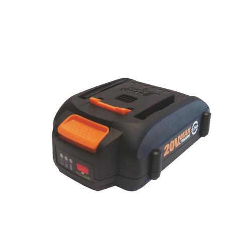 WORX 20-Volt 2 Ah Rechargeable Lithium Cordless Power Equipment Battery ...