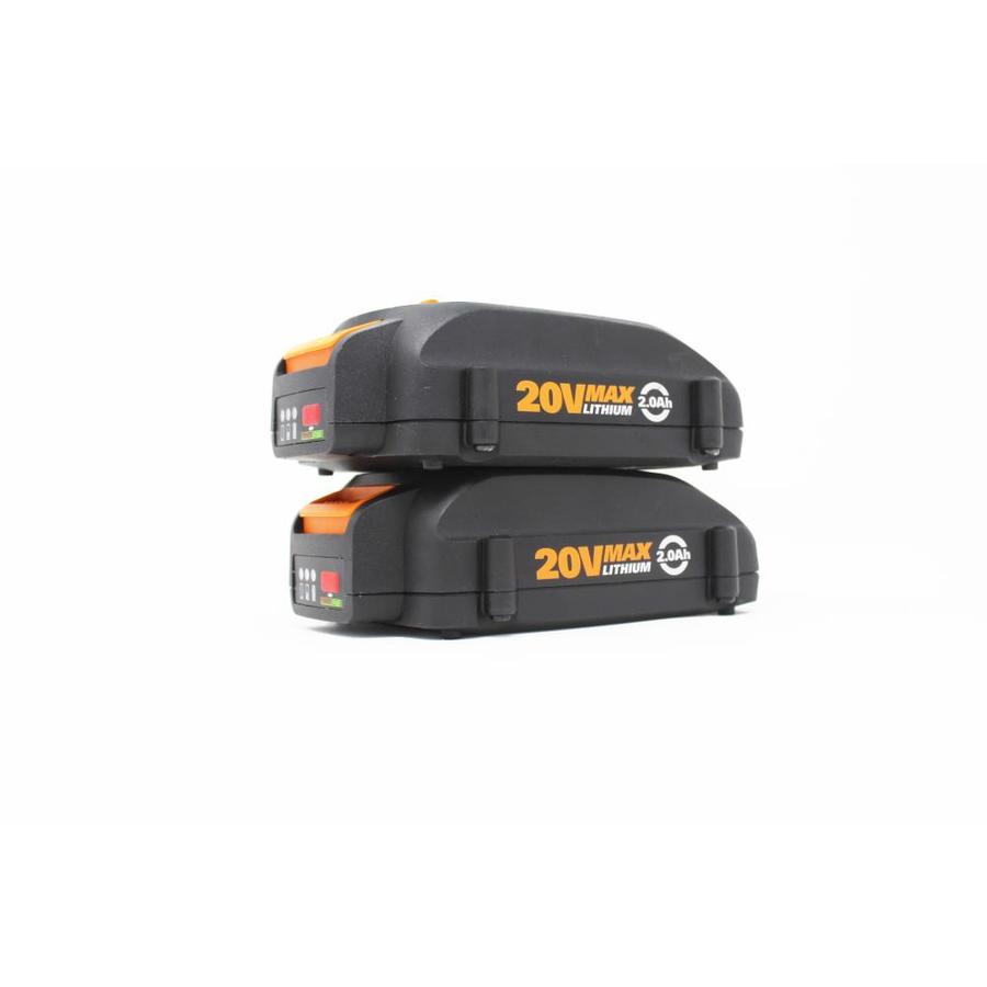 WORX POWER SHARE 20-Volt 2.0 Ah Rechargeable Lithium Cordless Power ...