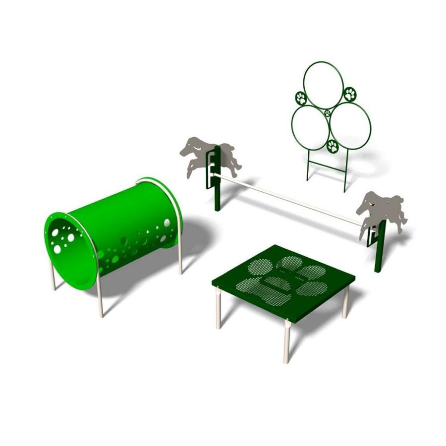 Ultra Play 4-Activity Novice Dog Park Agility Course Kit at Lowes.com