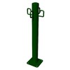 Ultra Play Green Power-Coated Steel Pet Leash Post at Lowes.com