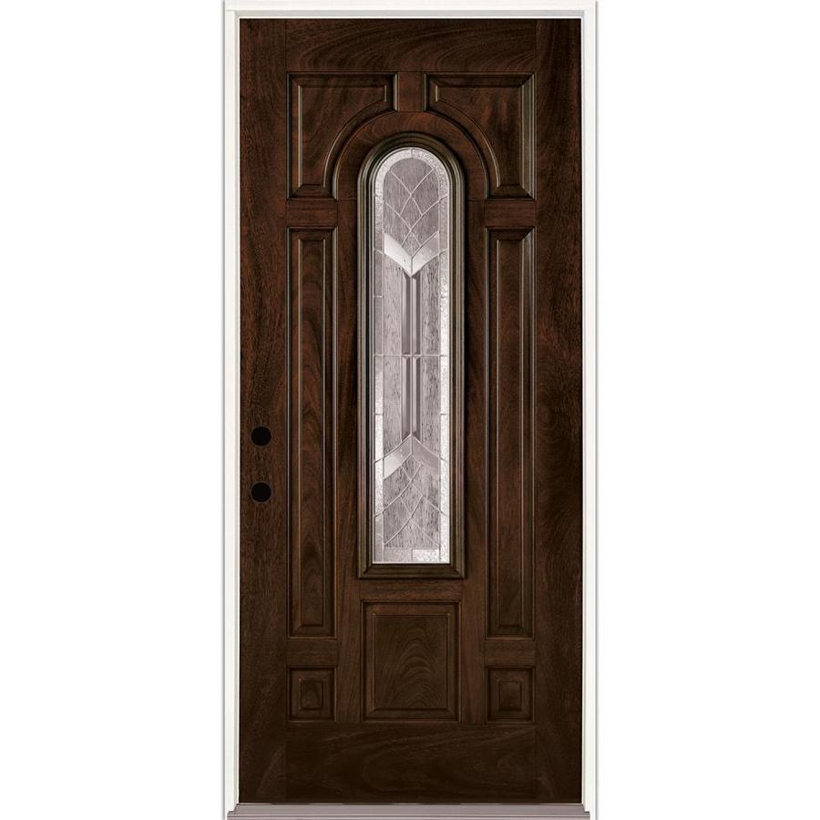 Feather River Pomona 36-in x 80-in Fiberglass Center Arch Lite Right ...