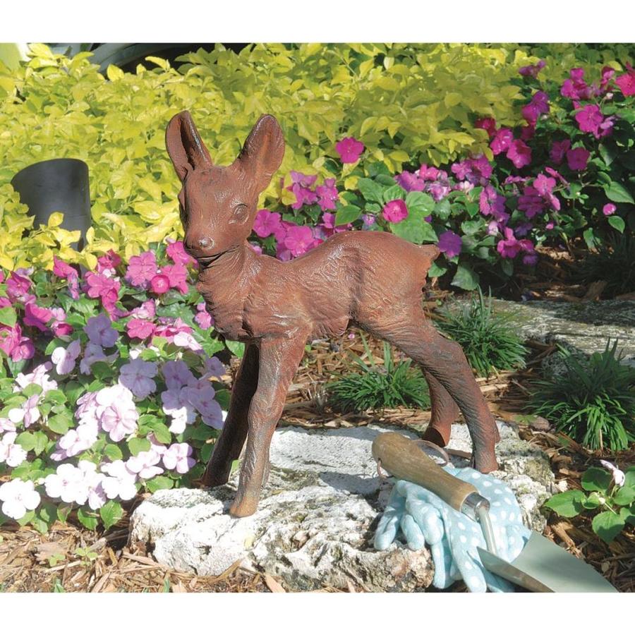 Design Toscano 15-in H x 12.5-in W Brown Animal Garden Statue in the ...