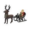 Design Toscano Christmas Santa on Sleigh Figurine at Lowes.com
