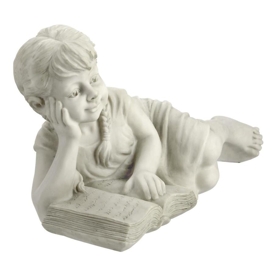 Design Toscano 9.5-in H x 18-in W Children Garden Statue in the Garden ...