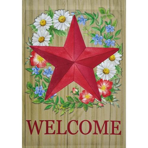 Rain or Shine 1.04-ft W x 1.5-ft H Spring Garden Flag in the Decorative ...