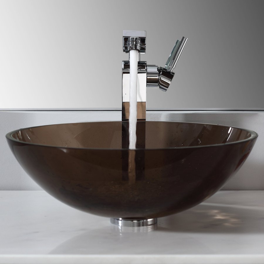 Kraus Unicus Chrome 1-handle Vessel WaterSense Bathroom Sink Faucet ...