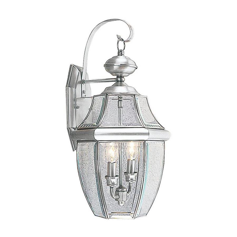 Livex Lighting Monterey 20.25-in H Brushed Nickel Electrical Outlet ...