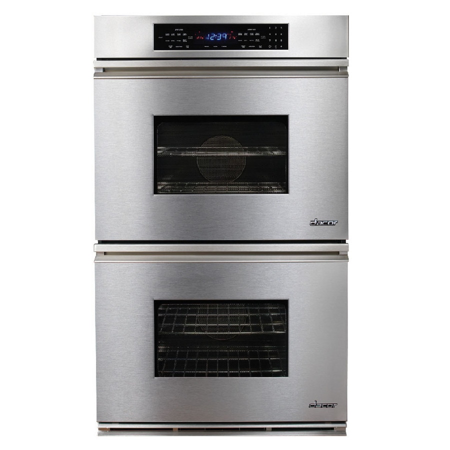 Dacor 30-in Self-cleaning Single-fan Double Electric Wall Oven ...