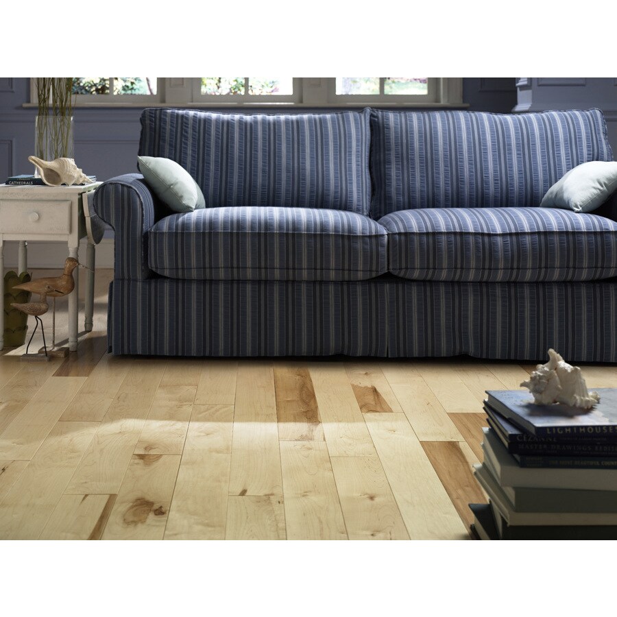 Mullican Flooring Nature Natural Maple 3/4-in T x 3-in W Smooth ...