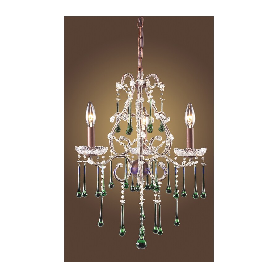 Westmore Lighting Opulence Rust Crystal Candelabra Chandelier at Lowes.com