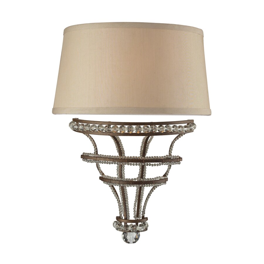 Westmore Lighting 10-in W 1-Light Mocha Wall Sconce at Lowes.com