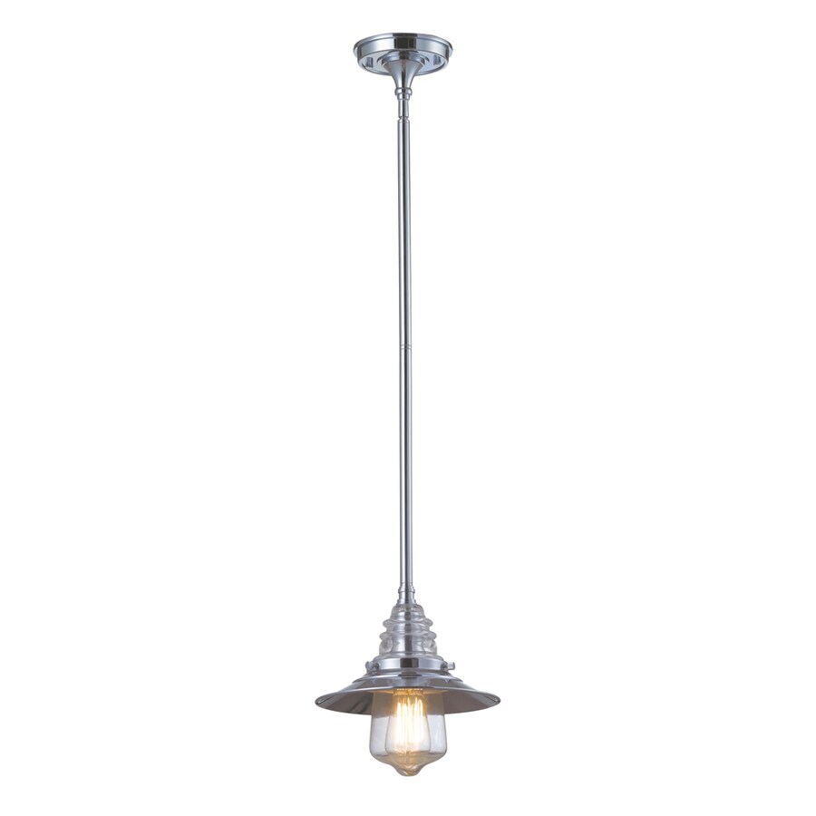 Westmore Lighting Notley Polished Chrome and Clear Glass Transitional ...