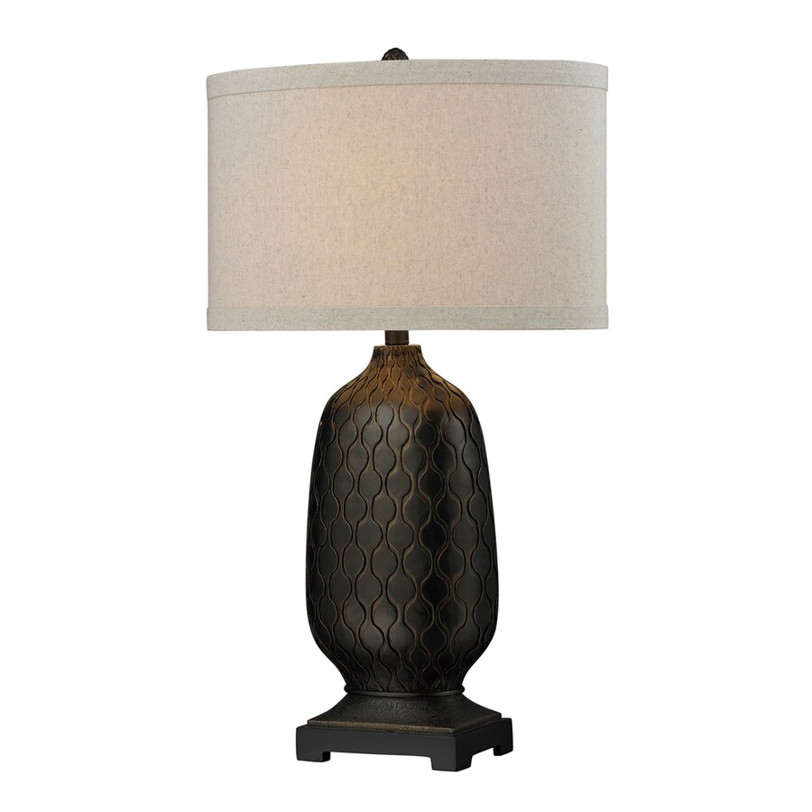 Westmore Lighting Sardinia 31-in Table Lamp with Fabric Shade at Lowes.com