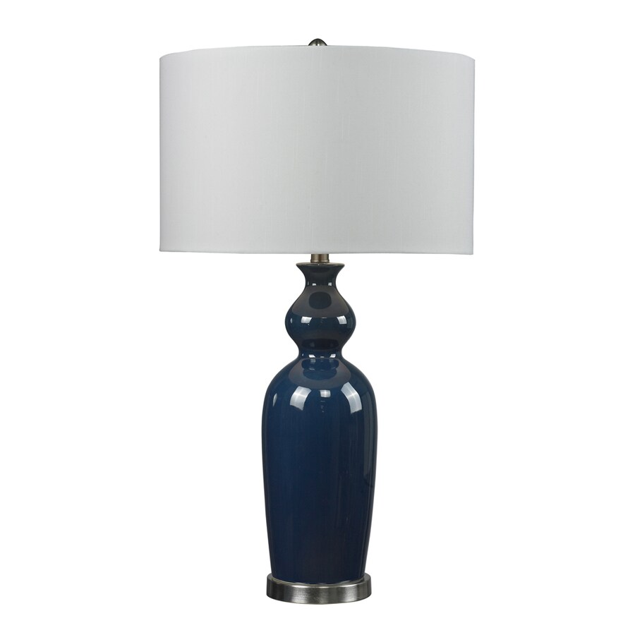 Westmore Lighting Bellmawr 32-in Table Lamp with Fabric Shade at Lowes.com