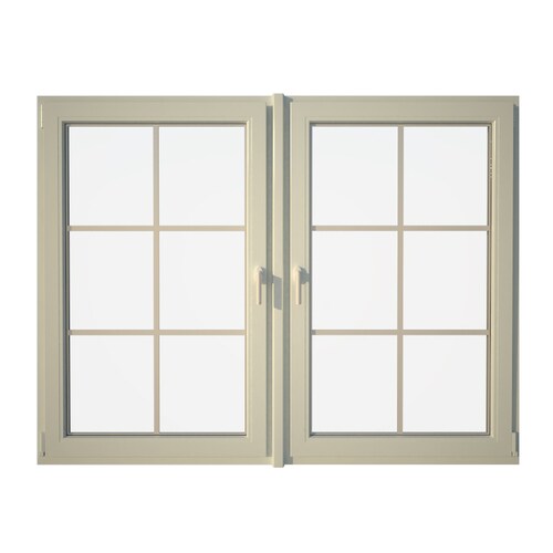 Eurowindows Group Tilt and Turn 2-Lite Vinyl Double Pane Annealed ...