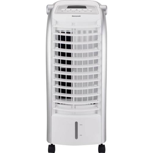 Honeywell 100-sq ft Portable Evaporative Cooler (200-CFM) in the ... Honeywell 100-sq ft Portable Evaporative Cooler (200-CFM) in the ...