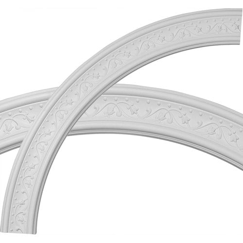 Ekena Millwork Marcella 4-in x 51-in Quarter Polyurethane Ceiling Ring ...