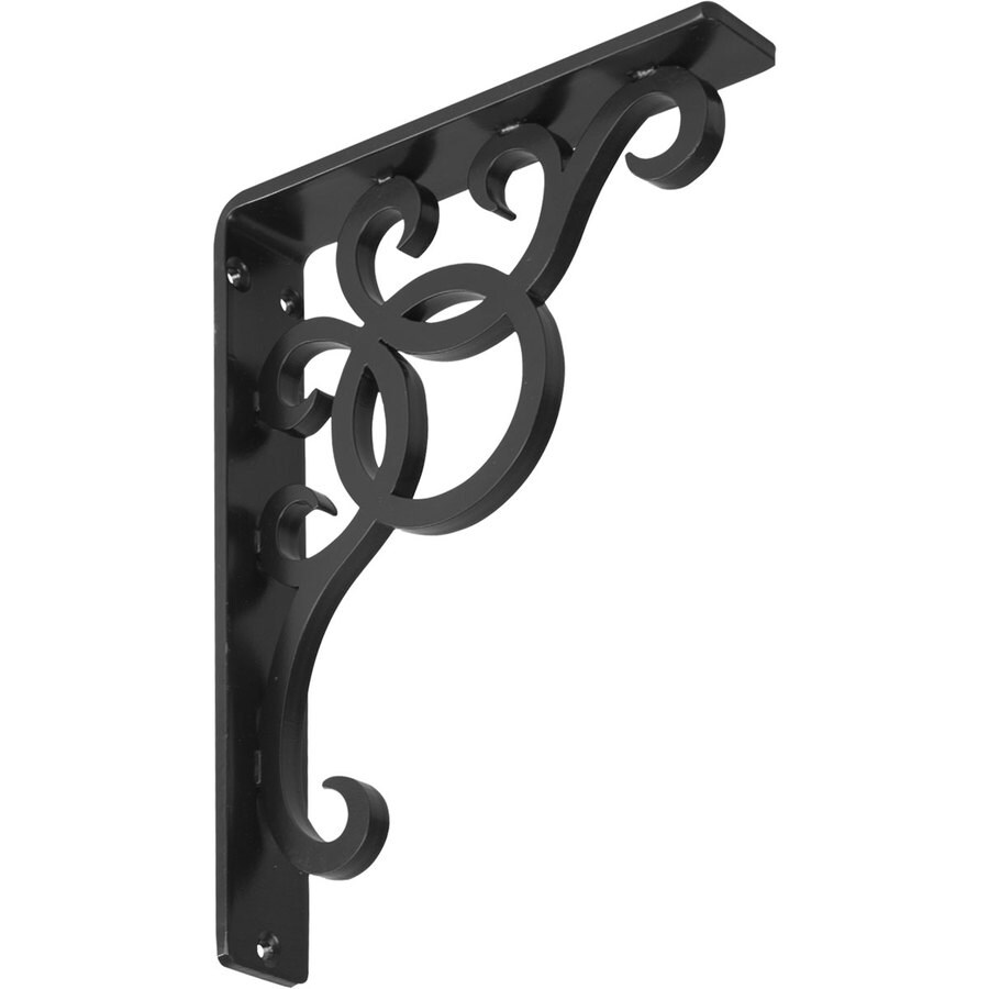 Ekena Millwork York Wrought Iron Bracket at Lowes.com