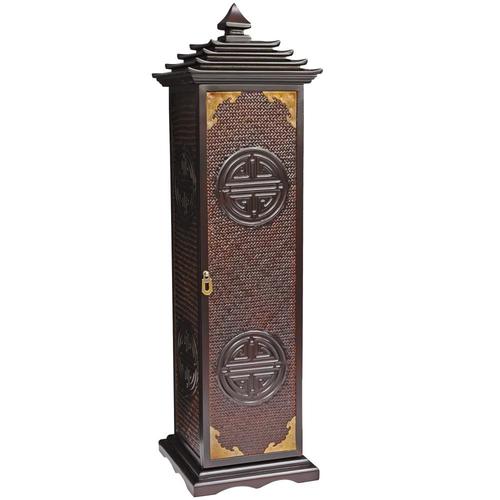 Red Lantern Rosewood Pagoda CD/DVD Stand in the Media Cabinets ...
