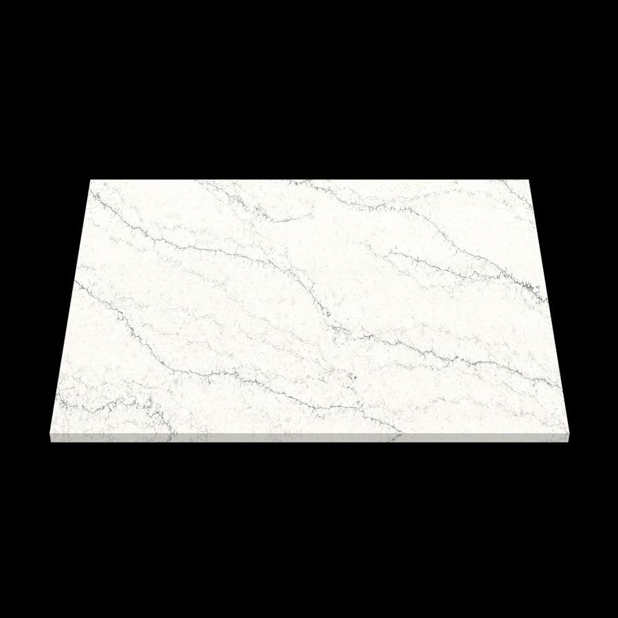 allen + roth Skyward Quartz Kitchen Countertop Sample in the Kitchen ...