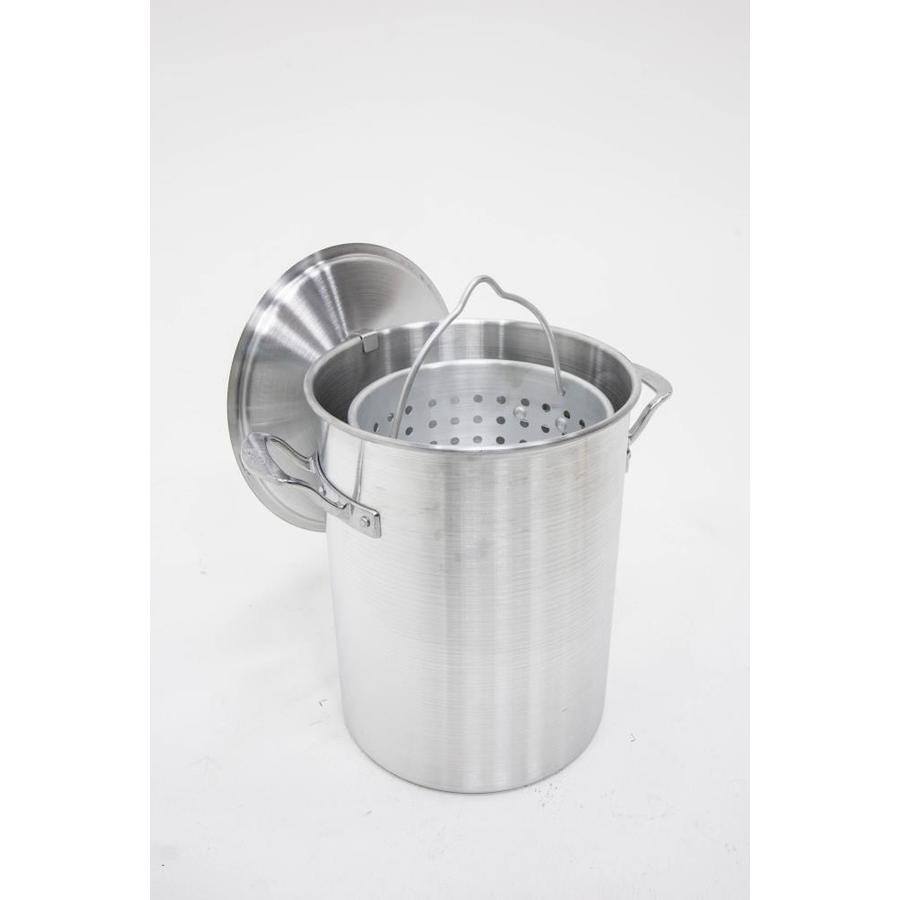 LoCo COOKERS 30-Quart Aluminum Fry Pot Lid(s) Included Basket(s ...